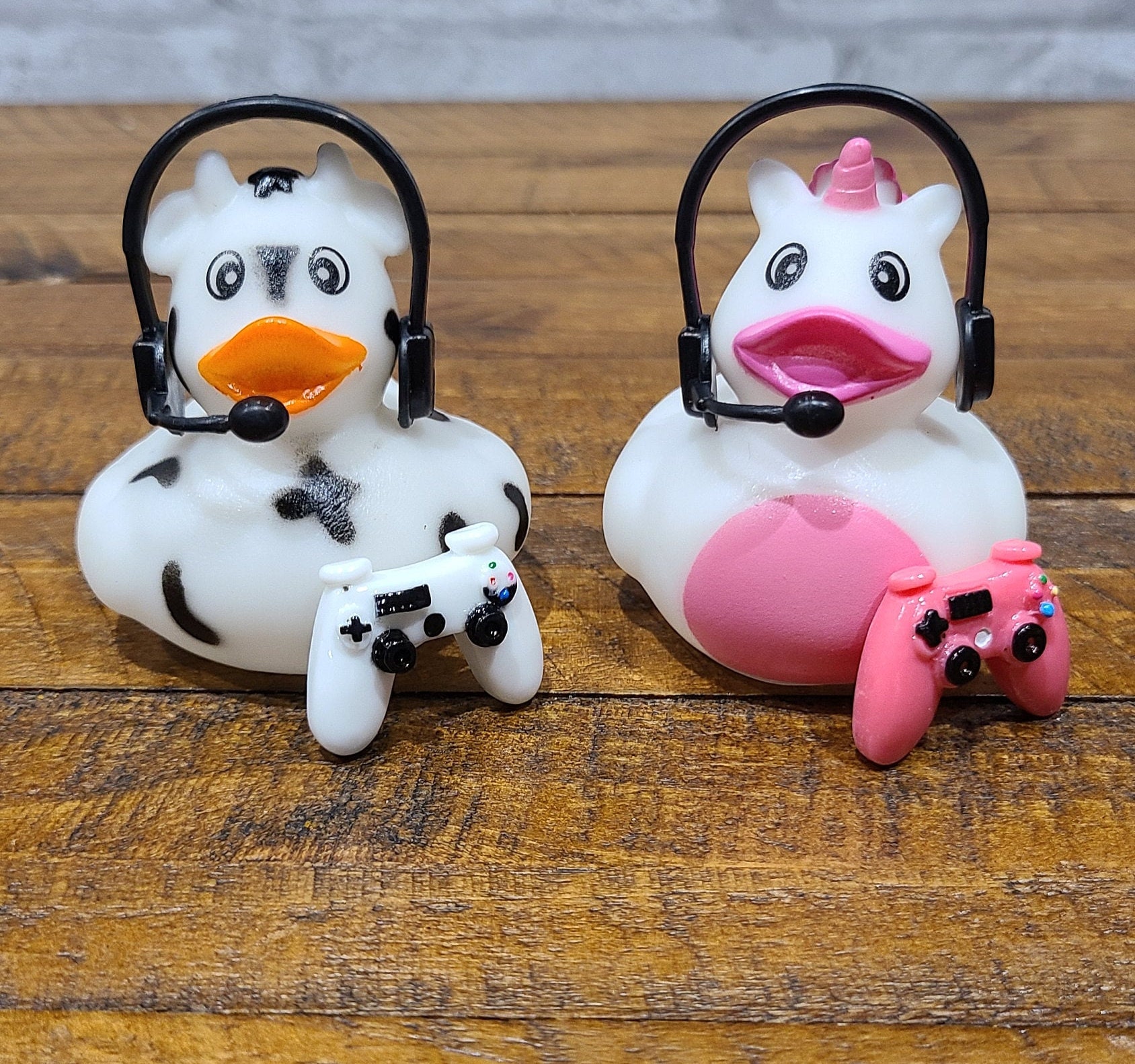 Yellow Rubber Duck, PC Gamer Duckie With Headset and Controller. Cute ...