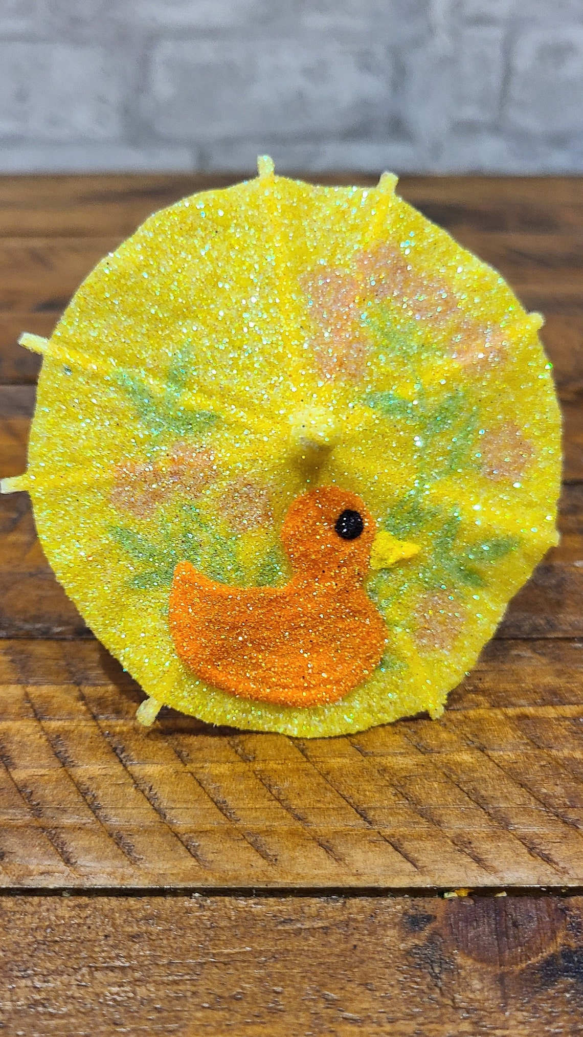 Rubber Duck, Gamer Duck, With Sunglasses, Handmade Umbrella and Stand ...