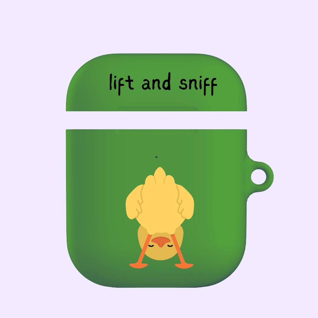 DUCK AirPod Case. Lift and Sniff, Funny Case, Great Gift AirPod Cases ...