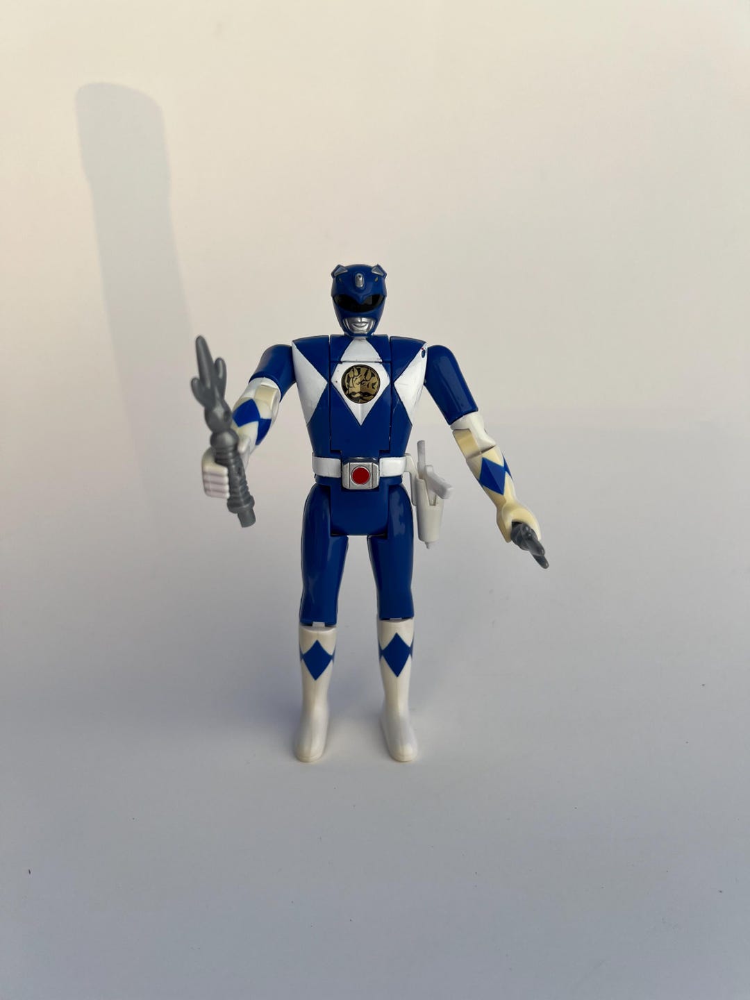 Mighty Morphin Rangers Billy Blue RANGER Flip Head Bandai MMPR 1994 ...