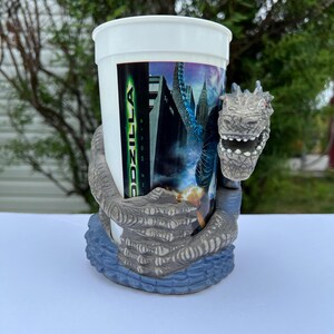 Godzilla Cup and Holder 1998 Taco Bell Movie Promo Godzilla Vs Kong ...
