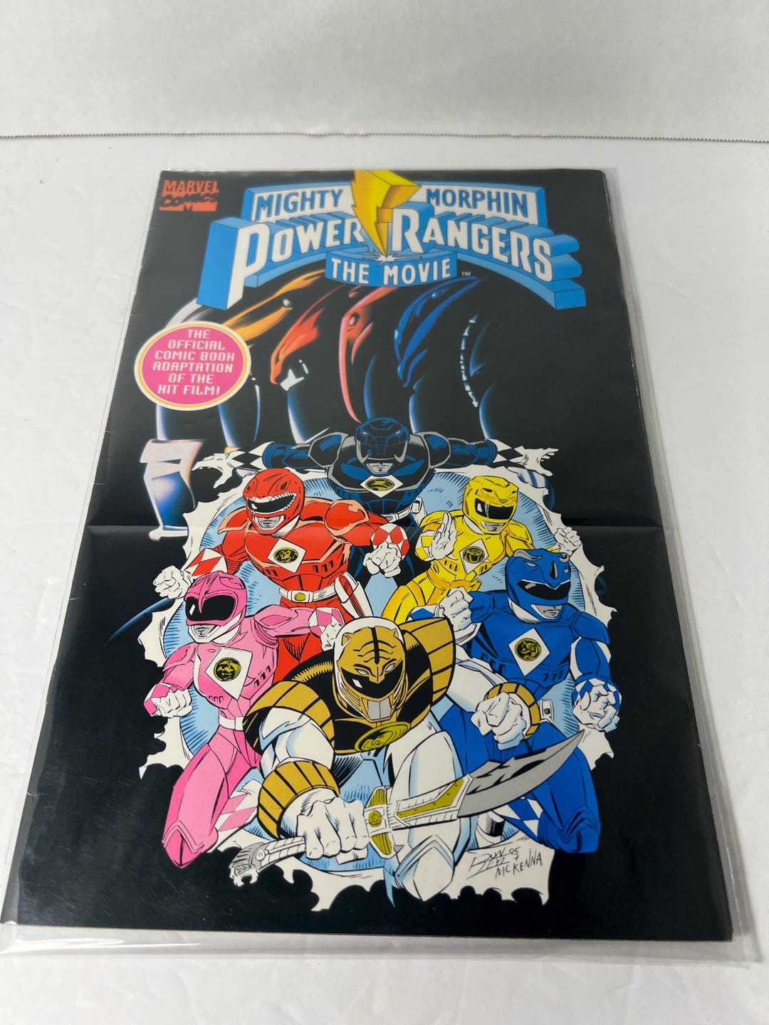 Marvel Comics Mighty Morphin Power Rangers the Movie Official Comic ...
