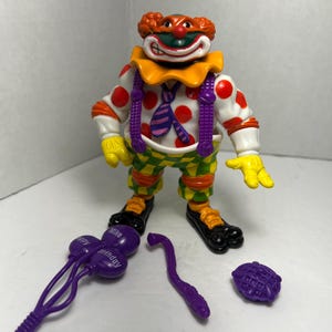 TMNT 1992 Bodacious Birthday Crazy Clownin' Mike Vintage Original 100% ...