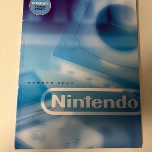 Nintendo Catalog Summer 2003 Gameboy Game Cube Advertisement Book Video ...