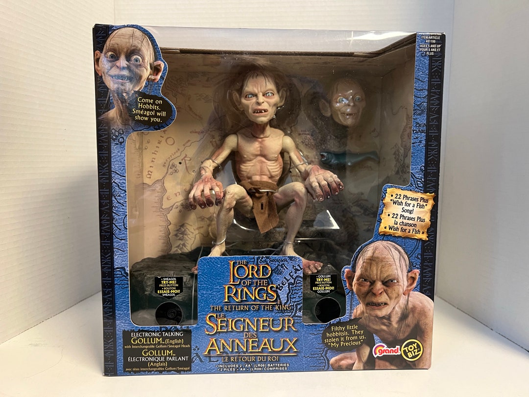 Lord of the Rings Return of the King Electronic Talking Gollum Figure ...