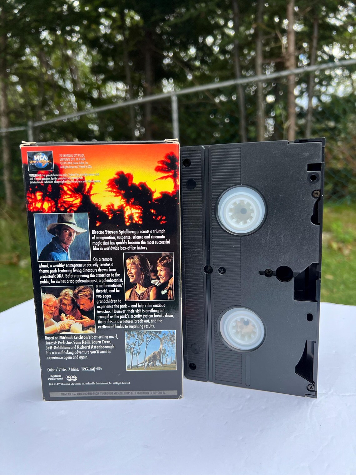 Jurassic Park Vhs 1994 Jurassic Park Steven Spielberg Bx28 Etsy 1196
