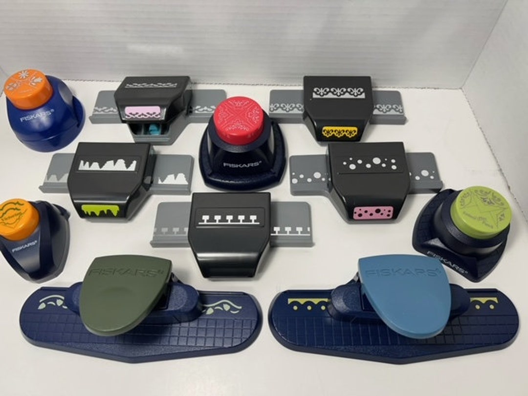 Lot of 11, Paper Punches, EK Success Border, Fiskars Border & Corner ...