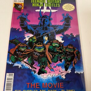 TMNT 3 the Movie Archie Adventure Series 1 Comic Mirage Studios 1993 ...