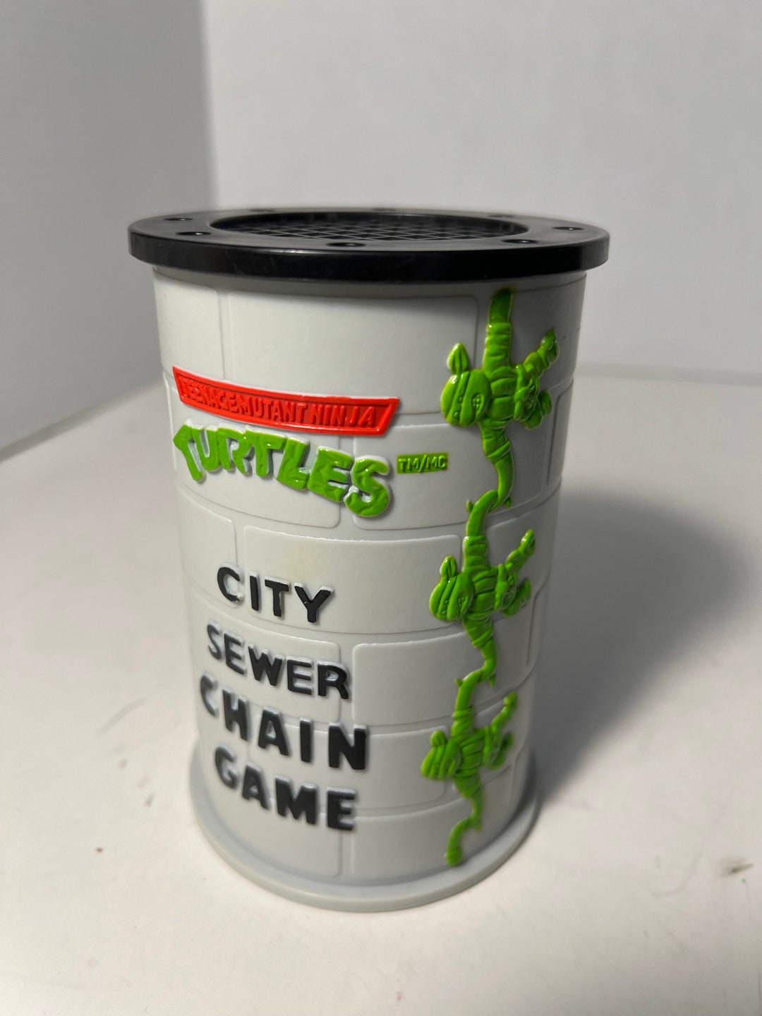 Teenage Mutant Ninja Turtles, TMNT City Sewer Chain Game Vintage 1990 ...