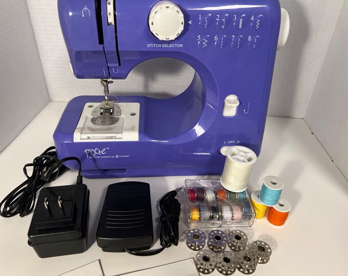 SINGER Pixie the Craft Machine by Singer Purple Sewing Machine ...