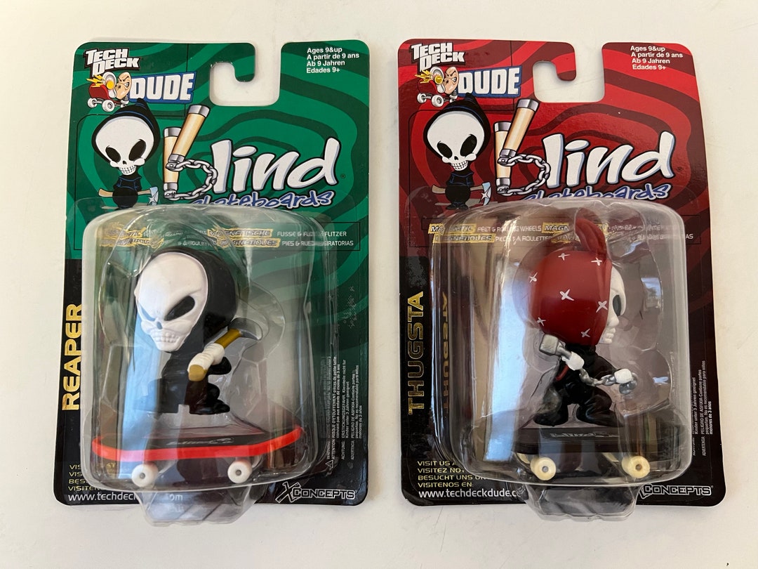 Tech Deck Dude Thugsta Blind Skate Boards X Concepts Skate Crew RARE ...