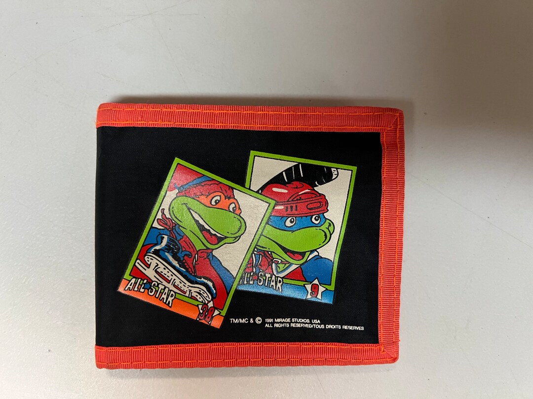 Teenage Mutant Ninja Turtles TMNT Wallet 1991 Mirage All Star Winter ...