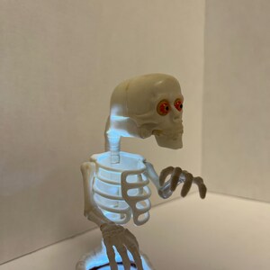 1984 Kenner REAL Ghostbusters Bad to the Bone Skeleton Ghost Figure ...