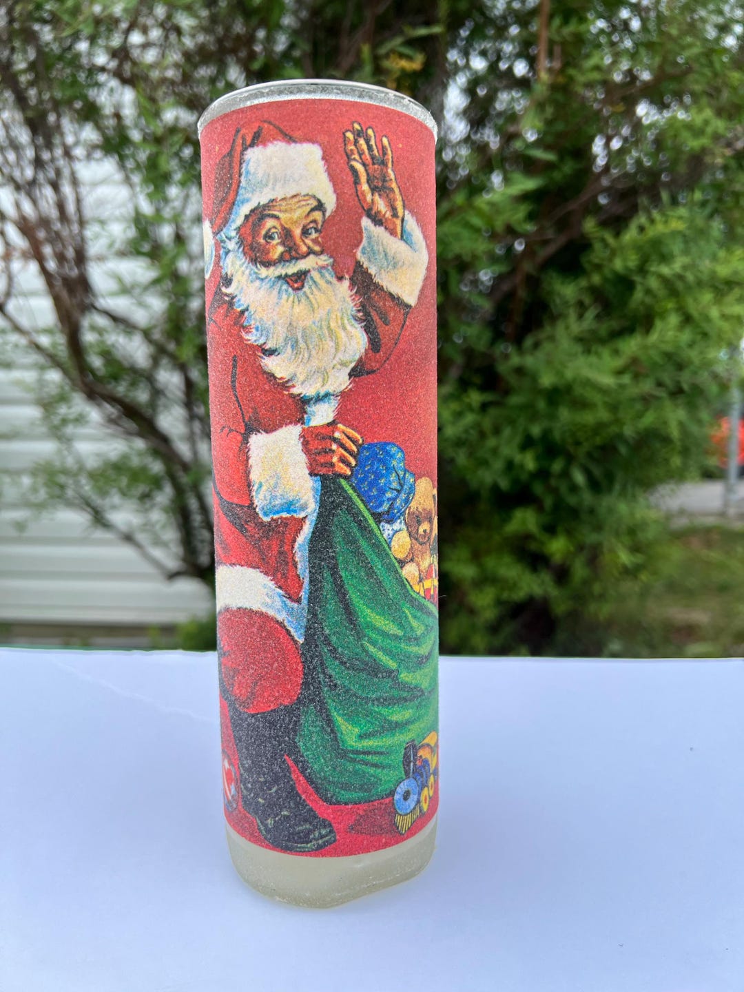 1985 KFC Happy Holidays From KFC Candle Santa Claus Toys Santa Candle ...