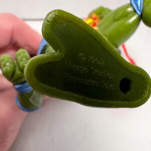 1992 Teenage Mutant Ninja Turtles TMNT Bodacious Birthday Leo 100% ...