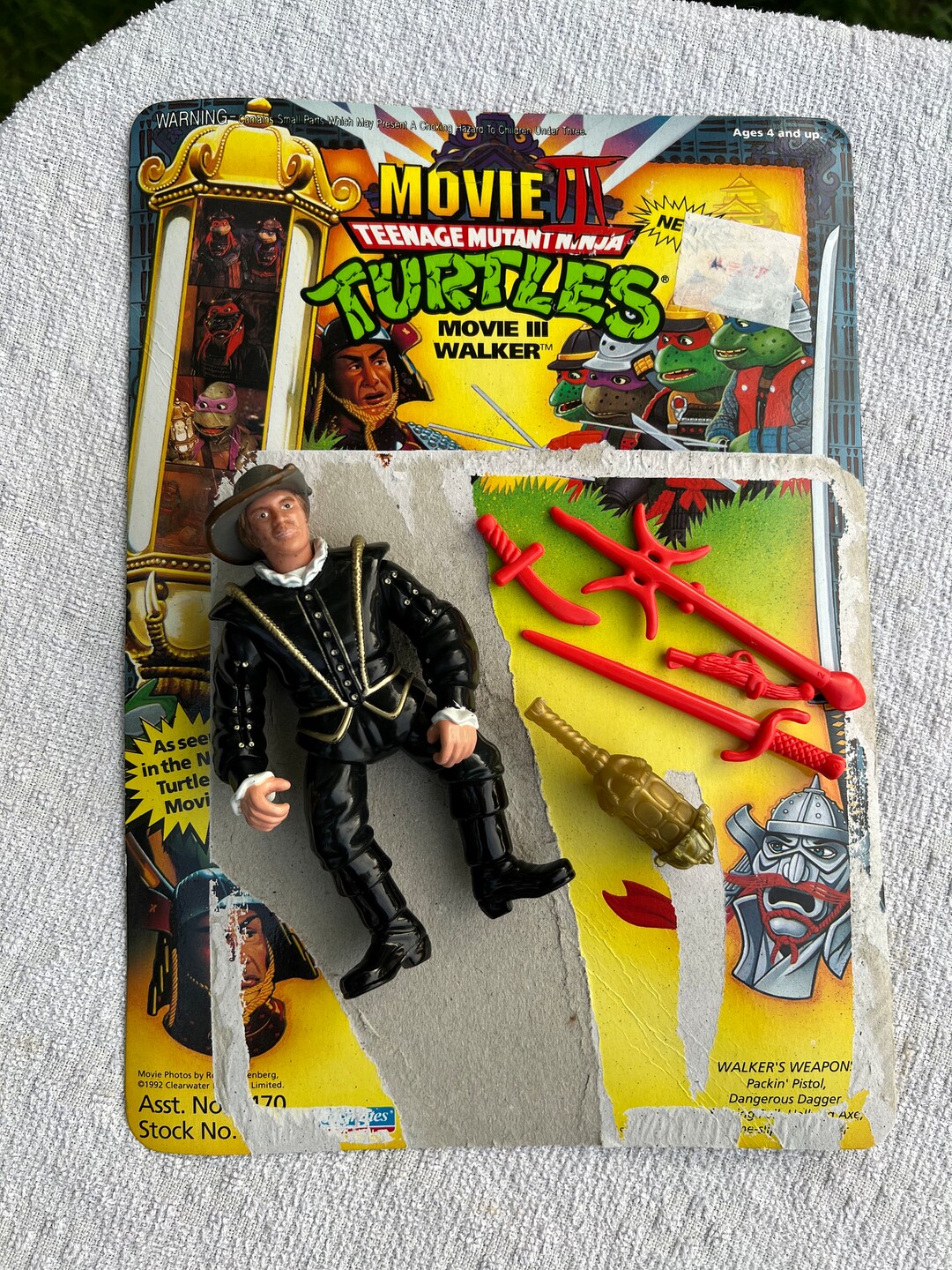 Playmates Mirage Studio 1993 TMNT Teenage Mutant Ninja Turtles 3 III ...