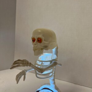 1984 Kenner REAL Ghostbusters Bad to the Bone Skeleton Ghost Figure ...