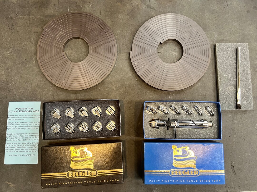 New Beugler 10 Head Set for Your Beugler Pinstriping Tool. New Beugler ...
