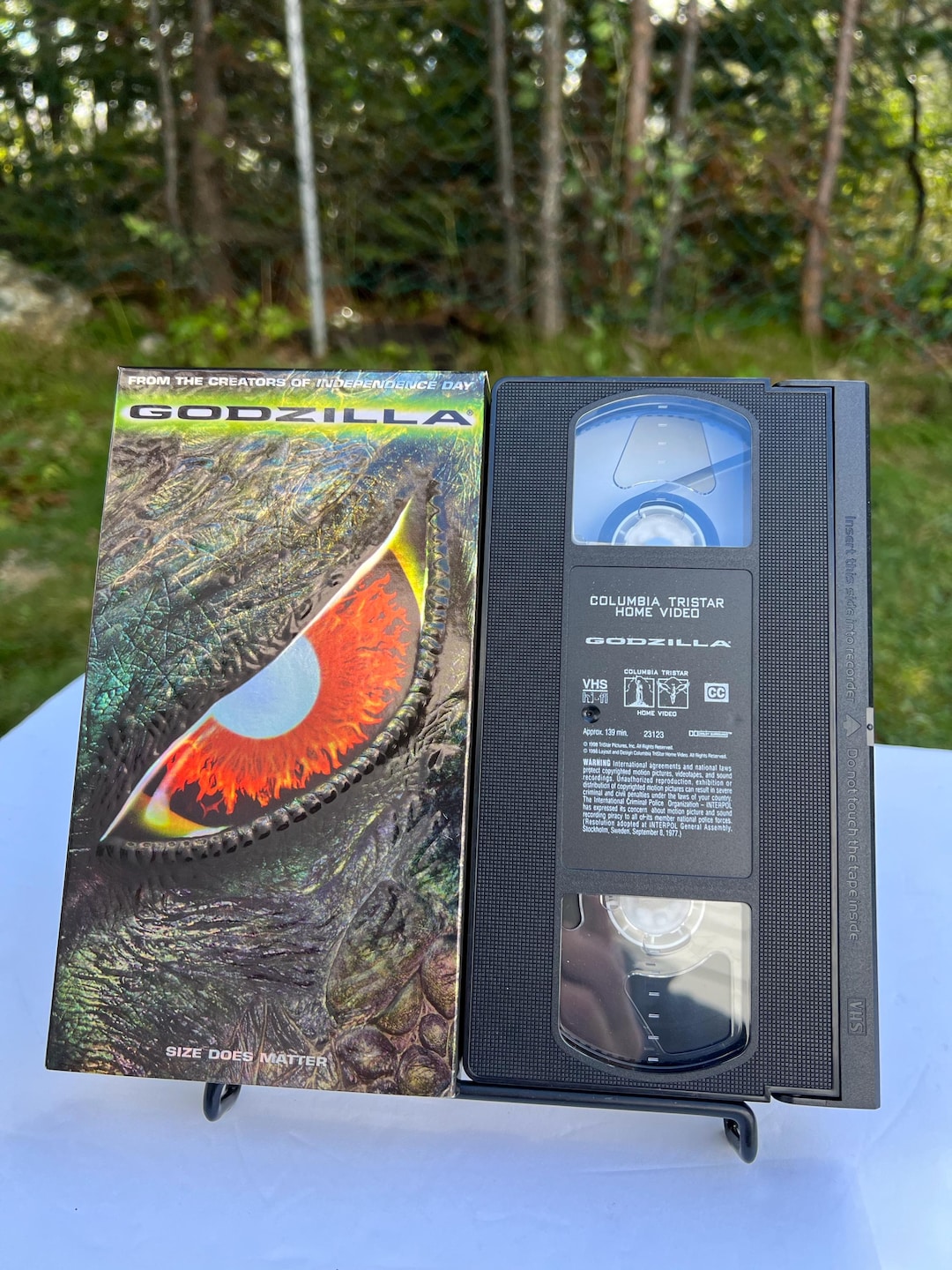 Godzilla VHS 1998 Movie Godzilla VHS Tape - Etsy