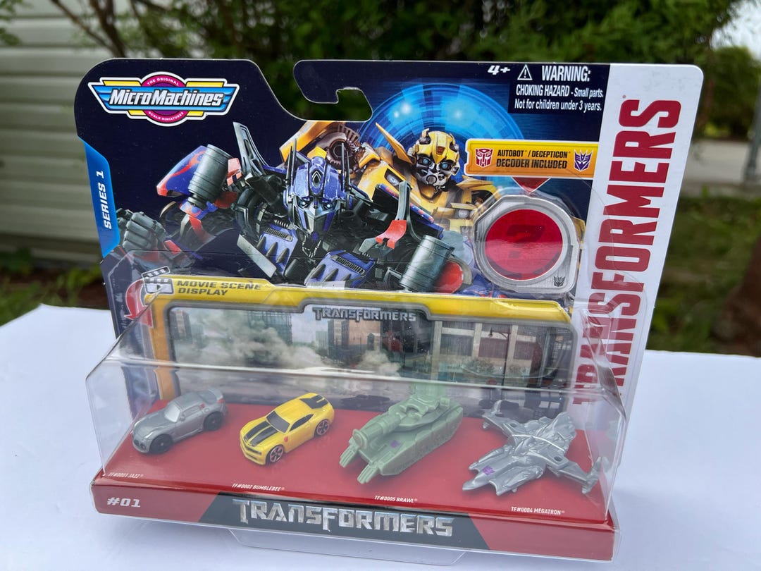 Micro Machines Transformers Series 1 #01 Brand New Sealed BX56 - Etsy