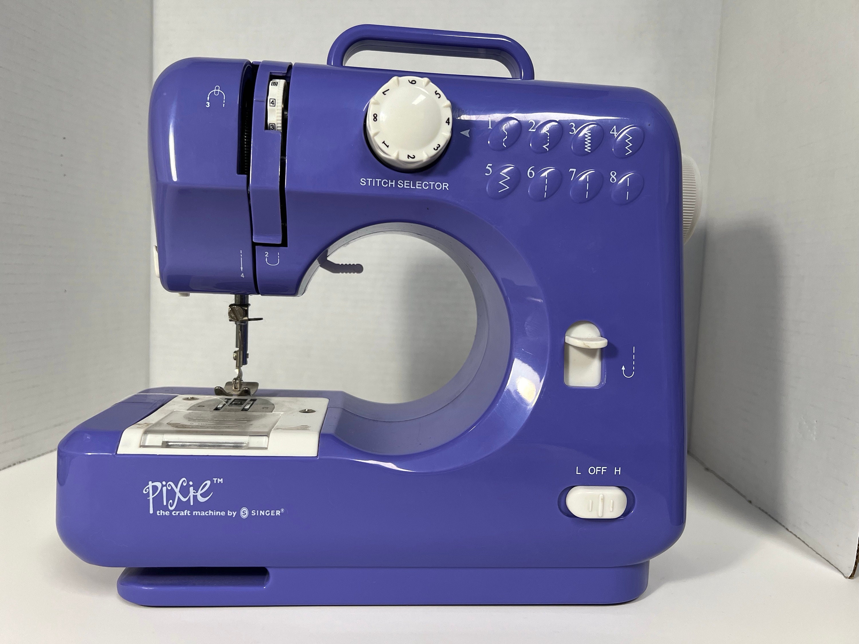 SINGER Pixie the Craft Machine by Singer Purple Sewing Machine ...