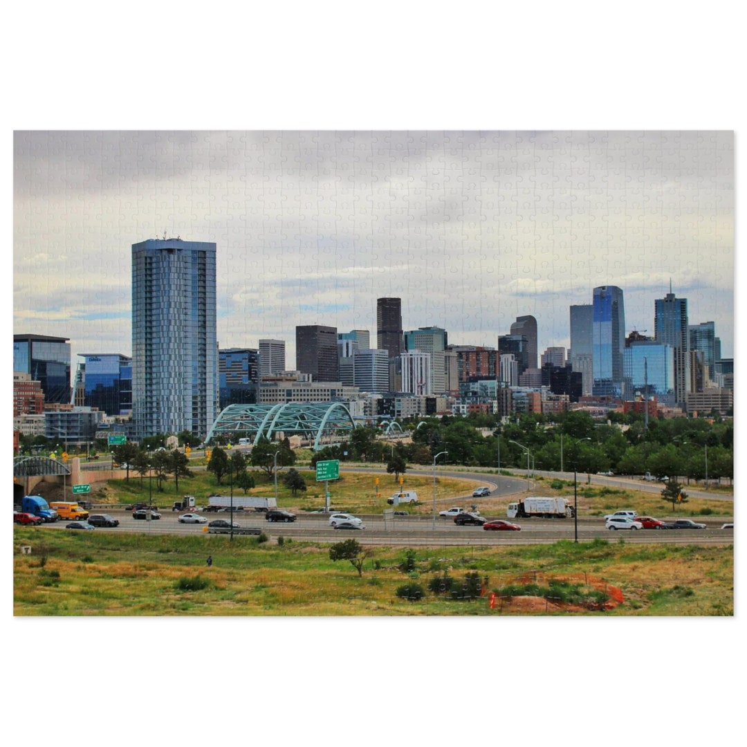 City of Denver Jigsaw Puzzle 30, 110, 252, 500,1000-piece - Etsy