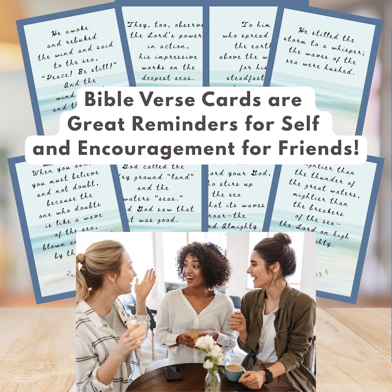 Bible Verse Printable Scripture Cards Watercolor Prints for Prayer ...