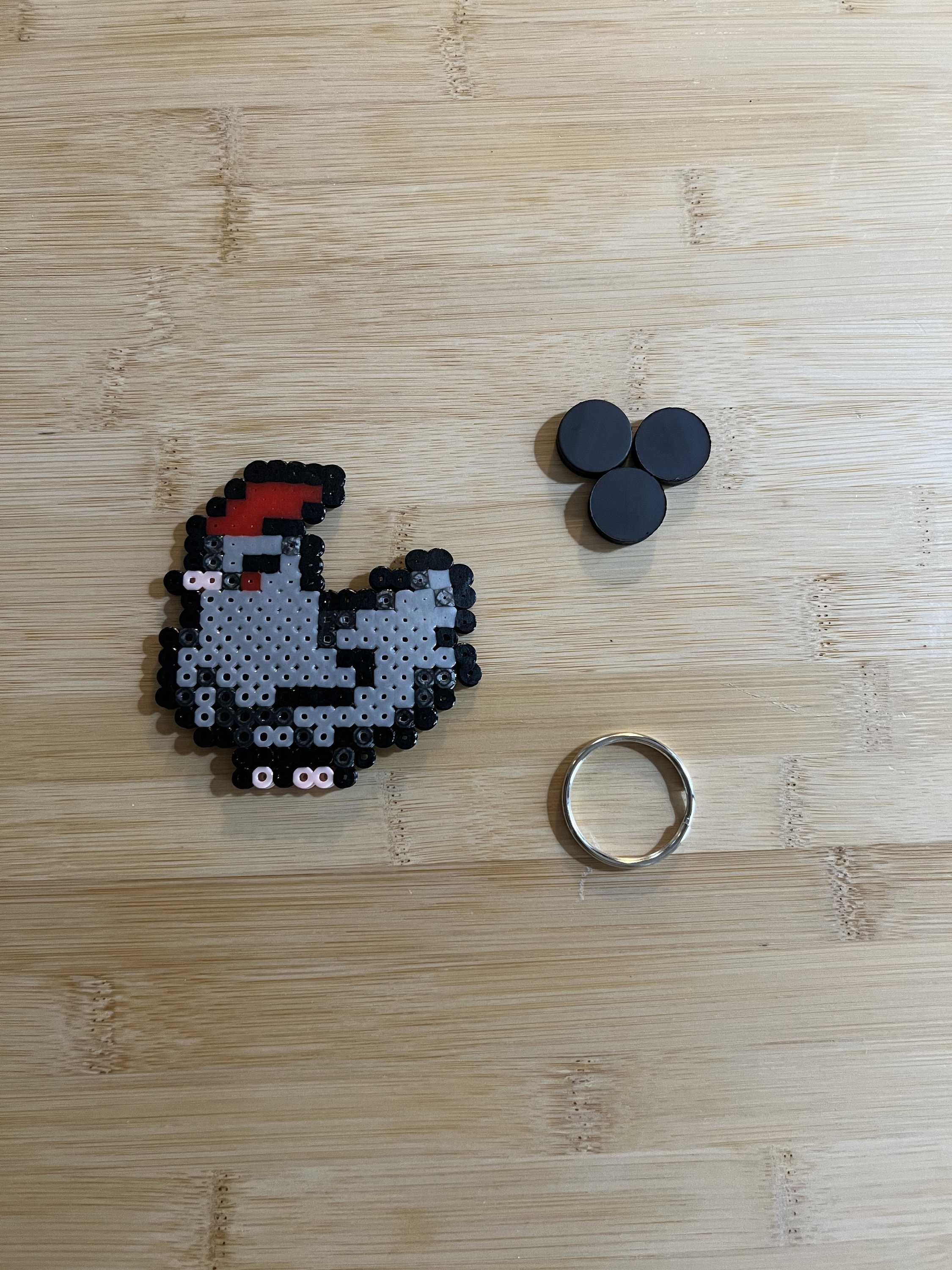 Stardew Valley Void Chicken Perler Bead Art - Etsy