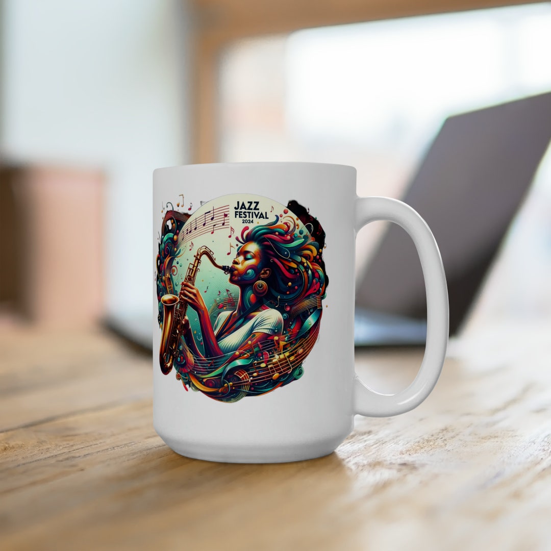 Jazz Festival 2024 15oz Ceramic Mug - Etsy