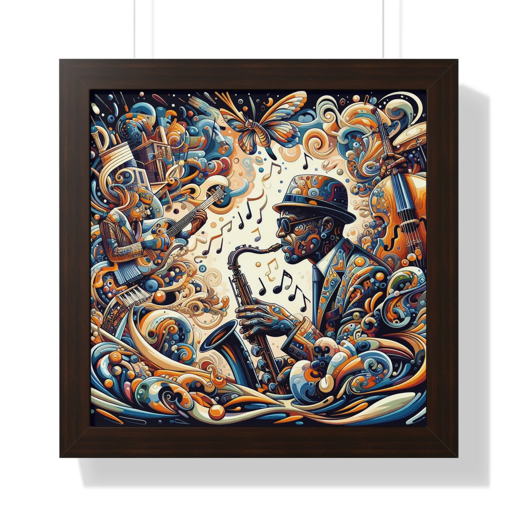 Vibing Unique Wall Art Framed Vertical Poster - Etsy