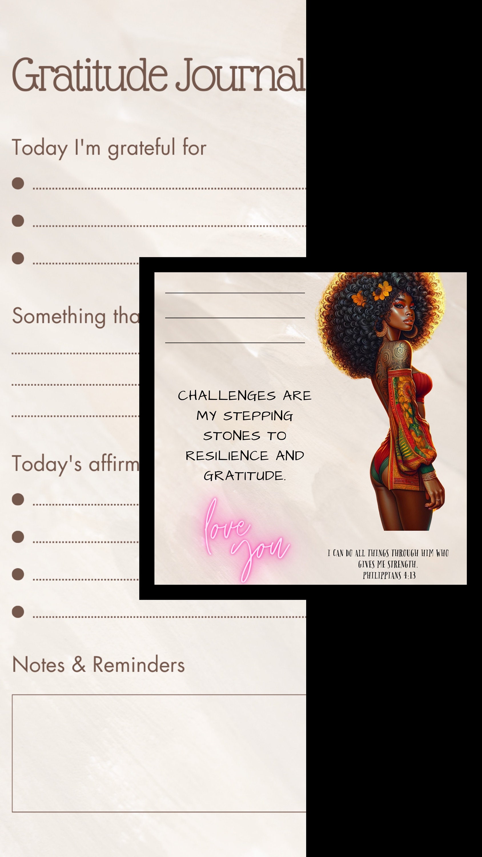 Still I Rise Gratitude Journal - Etsy