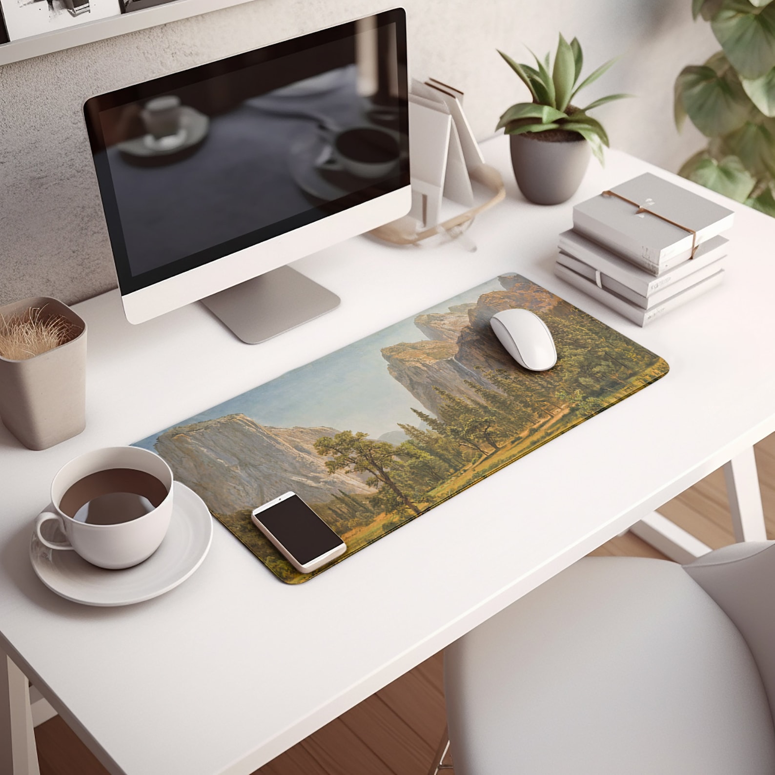Rustic National Park Desk Mat for Him Father's Day Mouse Pad Wilderness ...