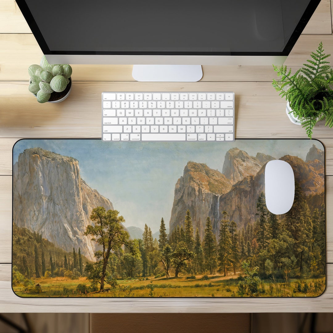 Rustic National Park Desk Mat for Him Father's Day Mouse Pad Wilderness ...