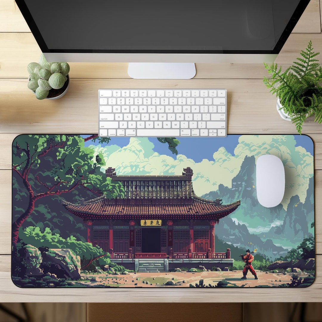 Martial Arts Karate Desk Mat Gift for Back to School Student Dorm Decor ...
