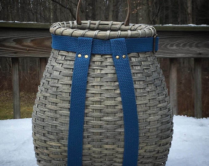 Adirondack Pack Basket- Foraging Backpack - “red-shouldered Hawk“ - Etsy