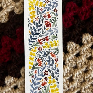 Hand Painted Bookmark, Original Design - Etsy