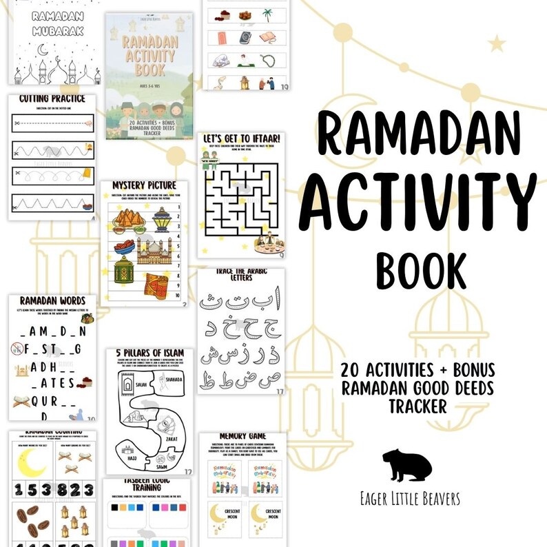 Ramadan Activity Booklet - Etsy