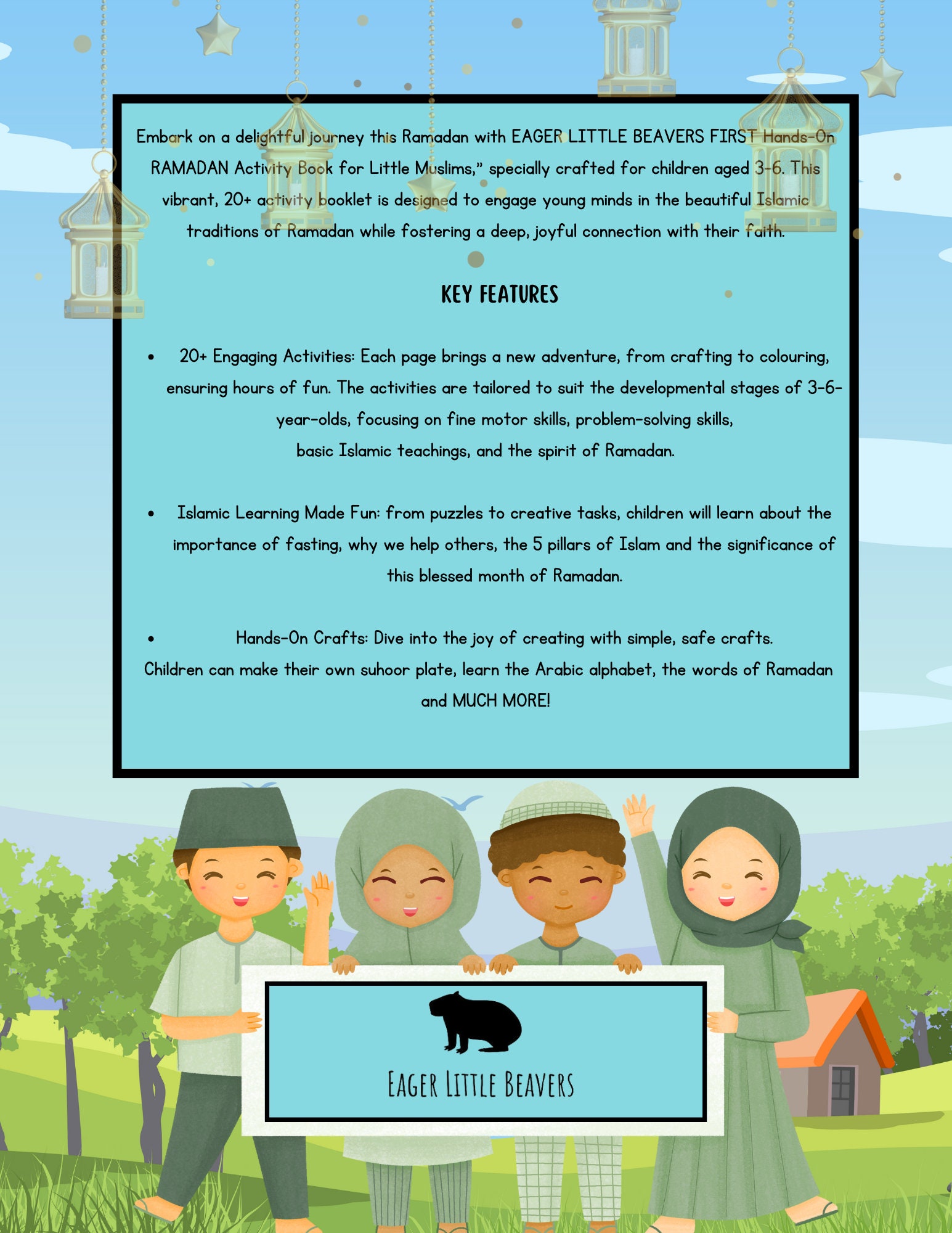 Ramadan Activity Booklet - Etsy