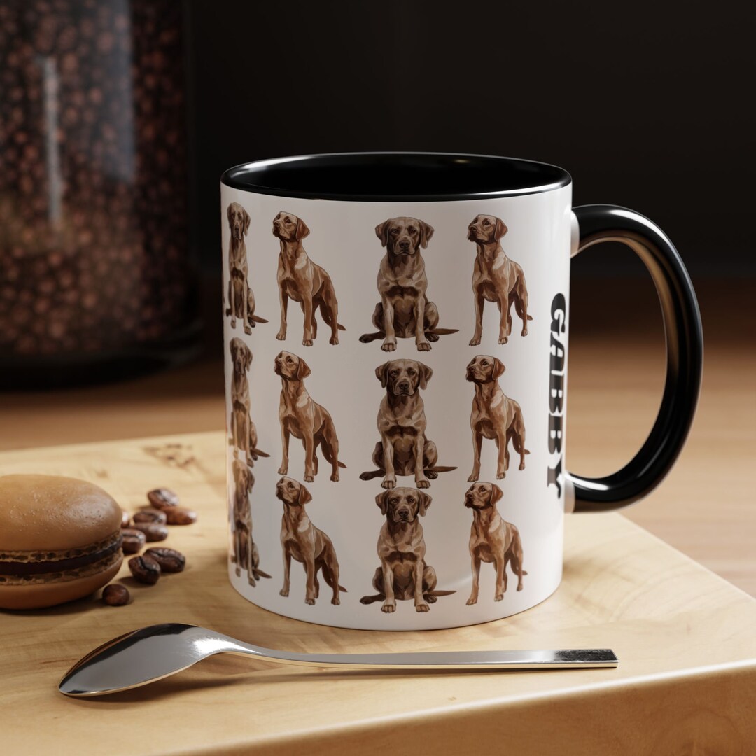 Labrador Customized Coffee Mug Dog Lover Gift Lab Lover Labrador Cup ...