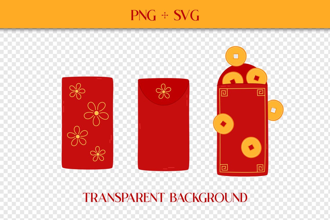 Asian Red Envelopes PNG Clipart | Angpao Hongbao Traditional Chinese ...