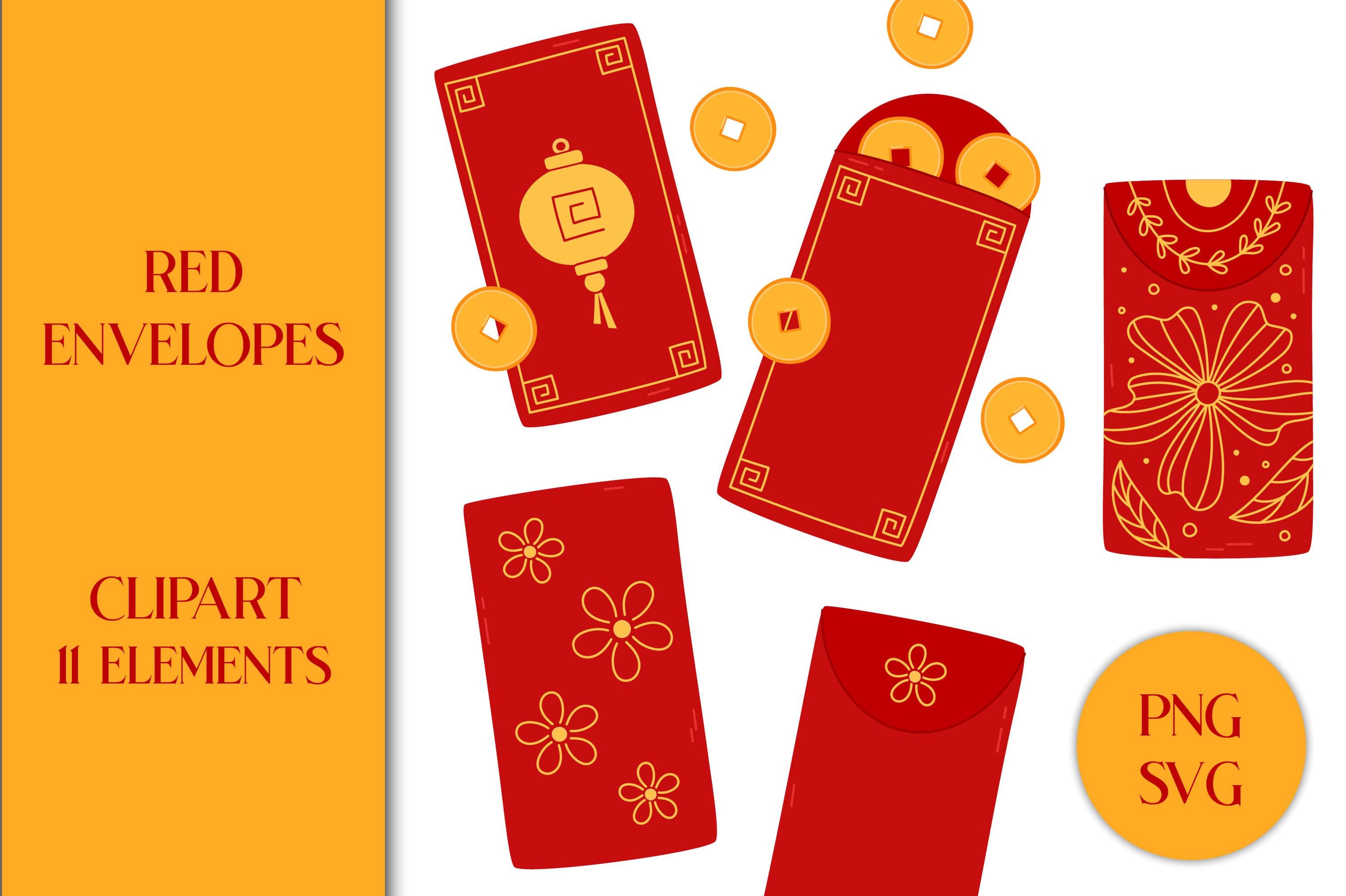 Asian Red Envelopes PNG Clipart | Angpao Hongbao Traditional Chinese ...