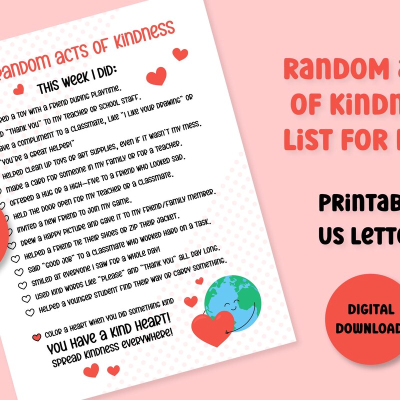 Random Acts of Kindness - Etsy