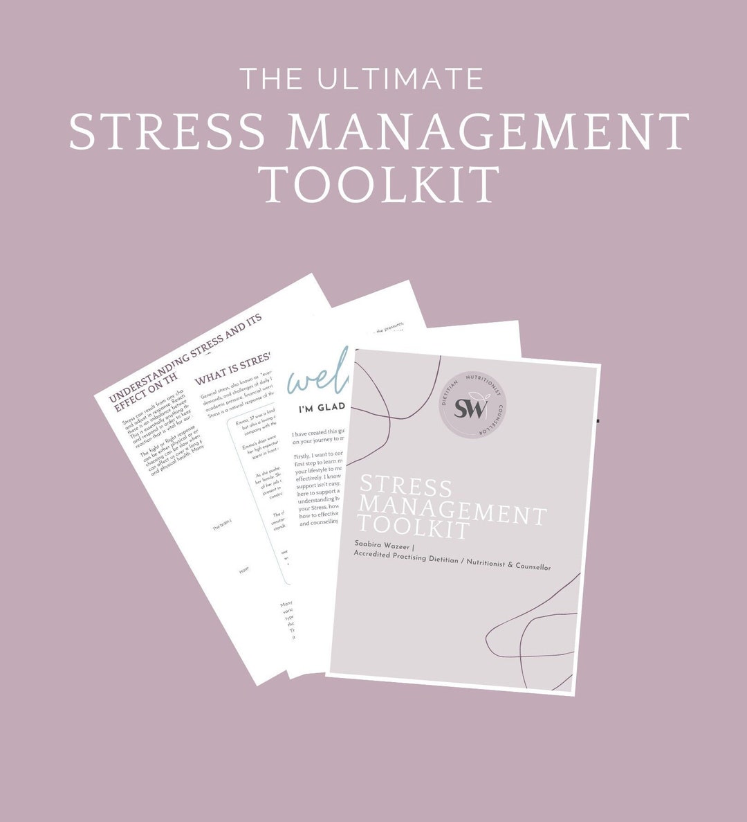 Stress Management Toolkit - Etsy
