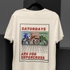 Ride on and Saturdays Are for Supercross Front and Back Unisex Garment ...
