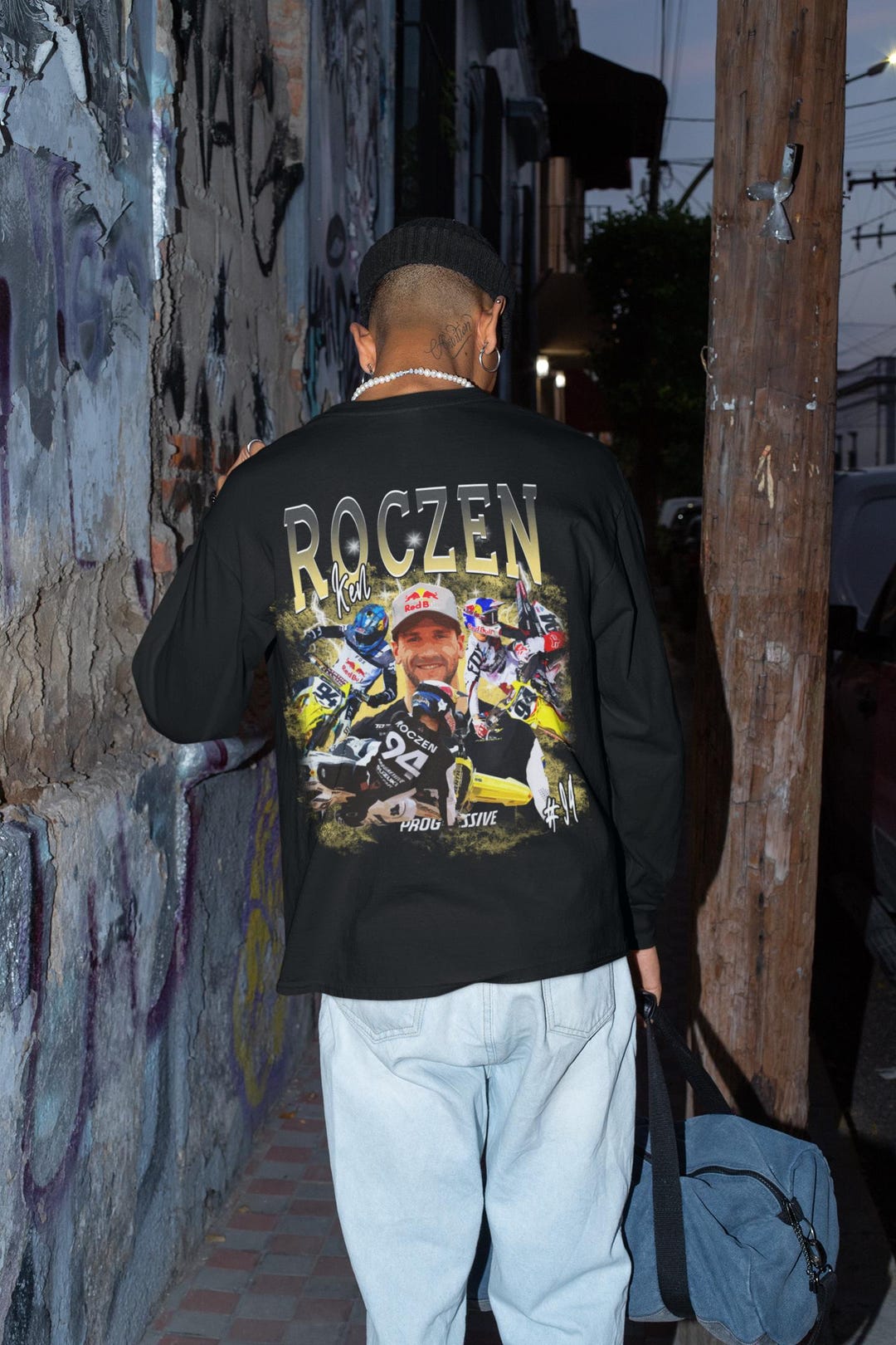 Ken Roczen #94 Boot-leg Long Sleeve Tee, Supercross Shirt, Unisex T ...