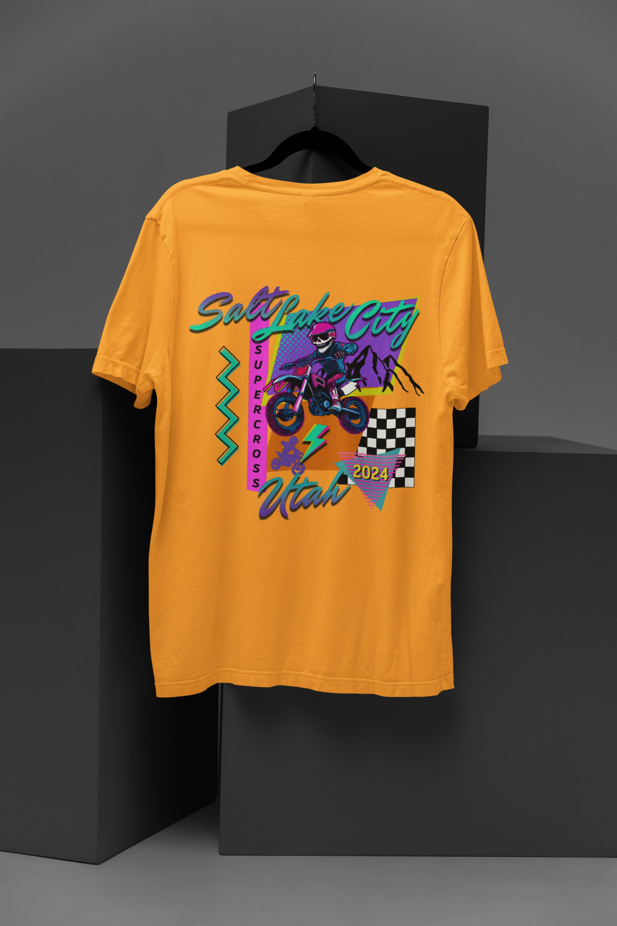 Retro Salt Lake City Supercross Shirt, Utah Supercross Unisex Shirt, 90 ...