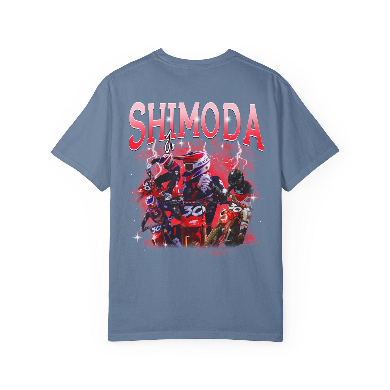 Jo Shimoda Honda Unisex Supercross T-shirt, Motocross Shirt, MX Racing ...