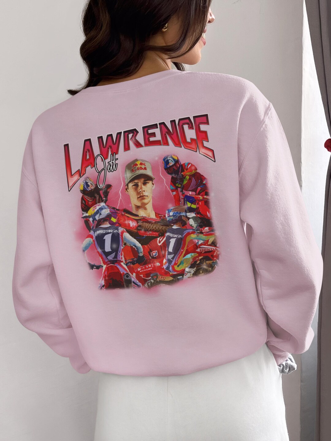 Jett Lawrence Supercross Sweatshirt: Motocross Racing Fan Apparel - Etsy