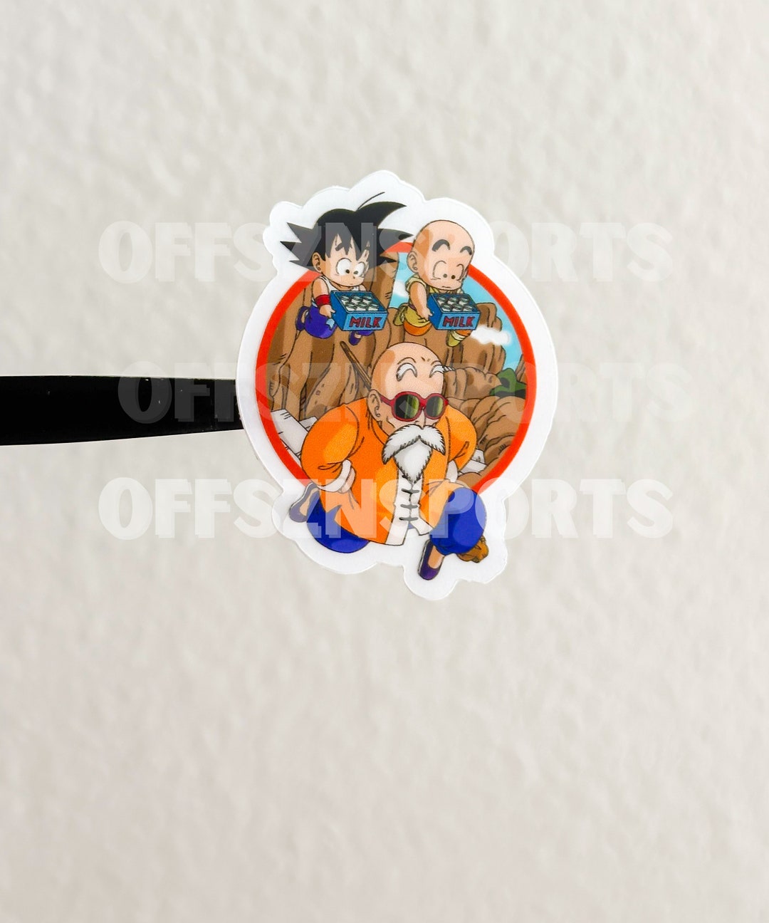Master Roshi Sticker, Anime, Dragon Ball Z, Dragon Ball Super, Dragon ...