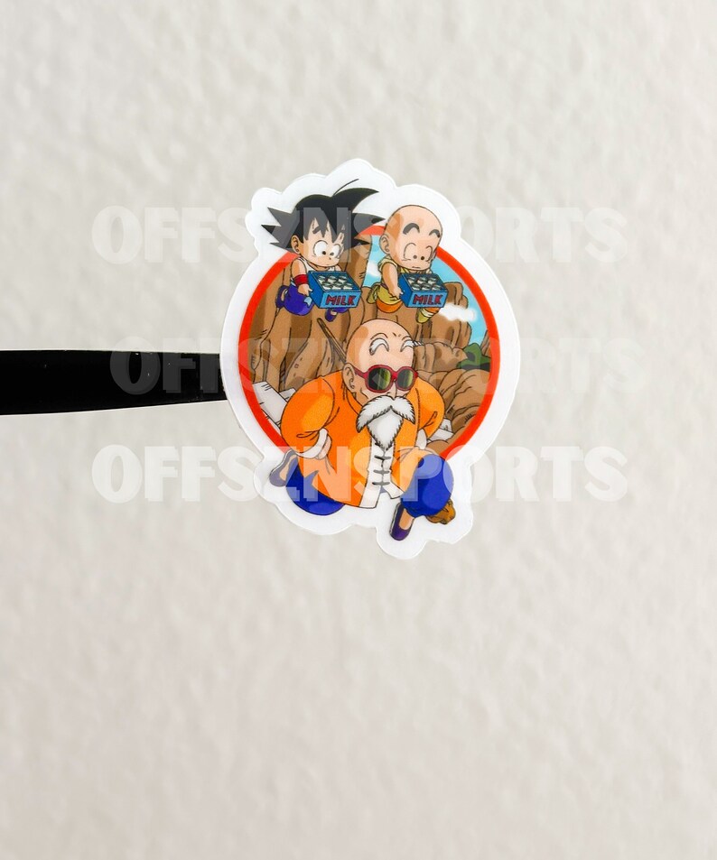 Master Roshi Sticker, Anime, Dragon Ball Z, Dragon Ball Super, Dragon ...
